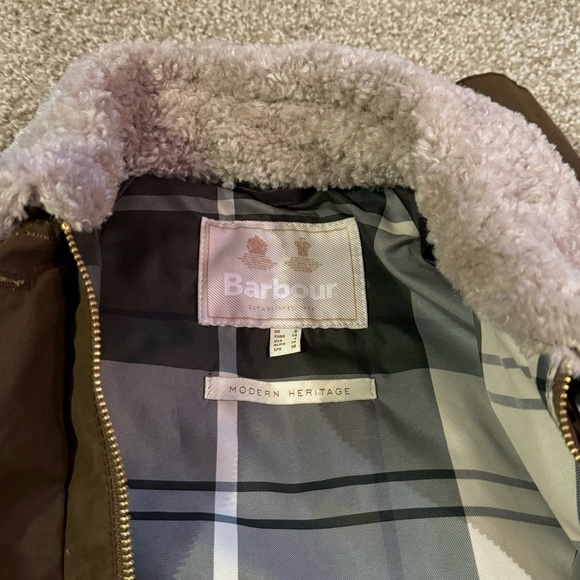 Barbour | Jackets & Coats | Barbour Malala Water Repellent Waxed Cotton Jacket In Barkancient ...